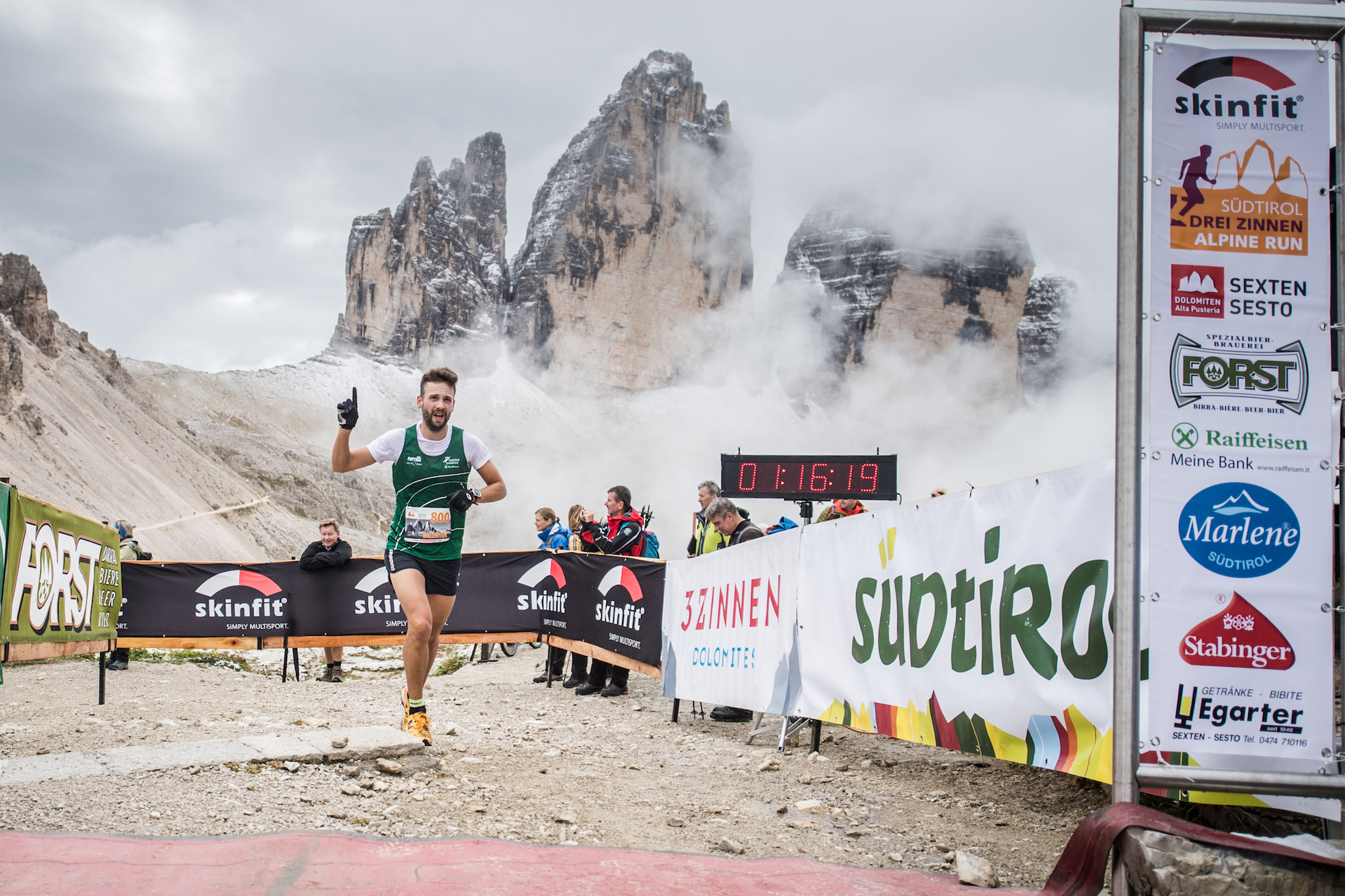 BERGLAUF: 21. Drei Zinnen Alpine Run am 15. September 2018